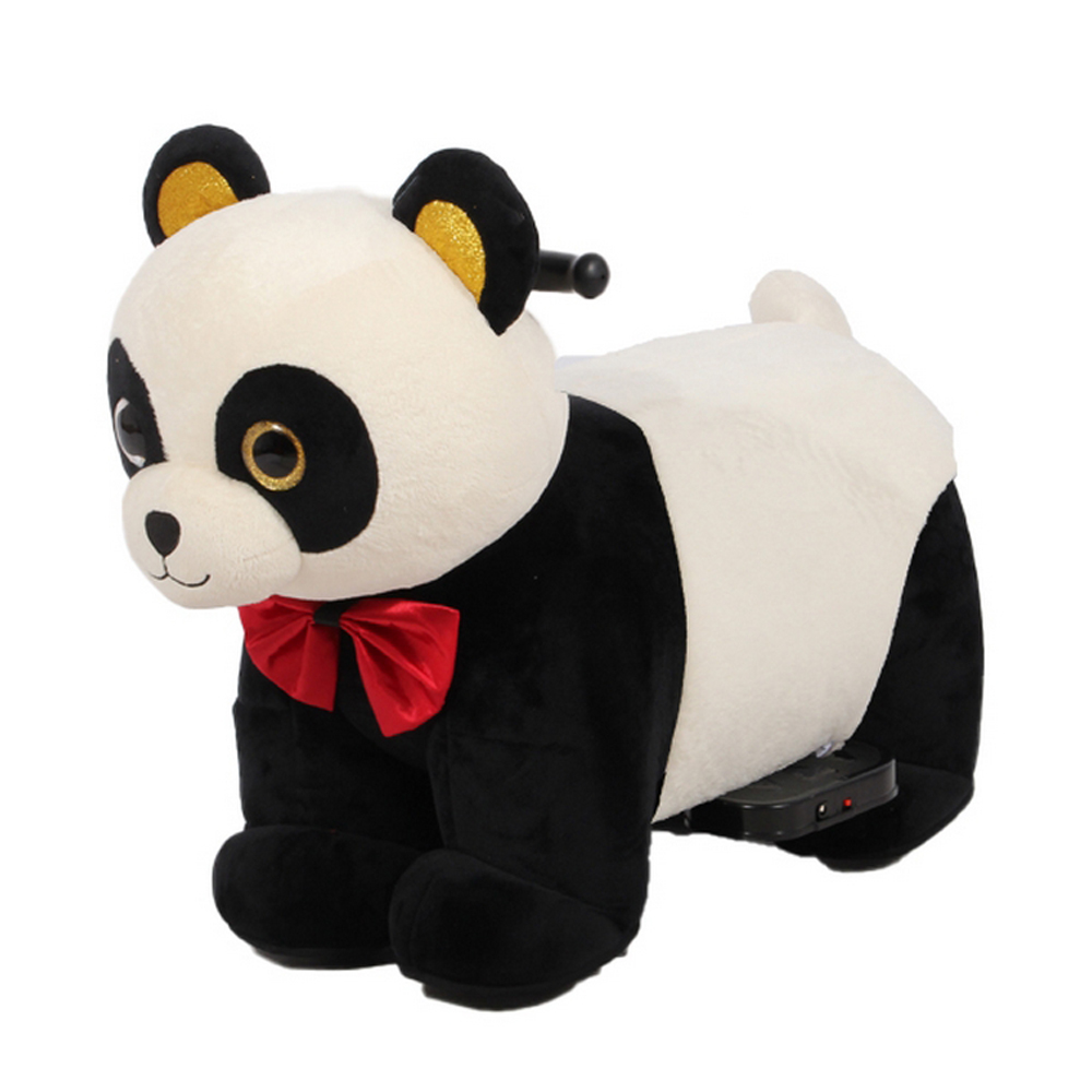 Order Megastar - Ride-on 6V Plush Panda Bear Now! | Jomla.sa