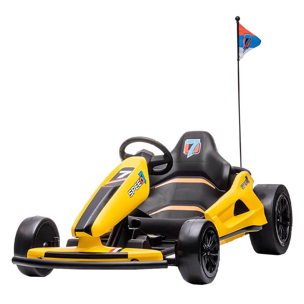 Order Megastar - Sand Storm 24V Go-Kart Drifter - Yellow Now! | Jomla.ae