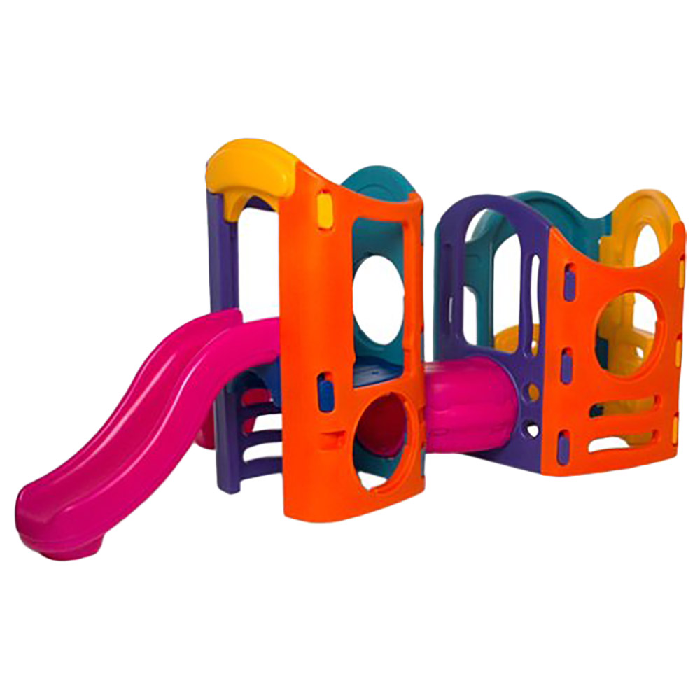 Order Megastar Twin Climbing Slide Playhouse W/ Tunnel Hideout Now ...