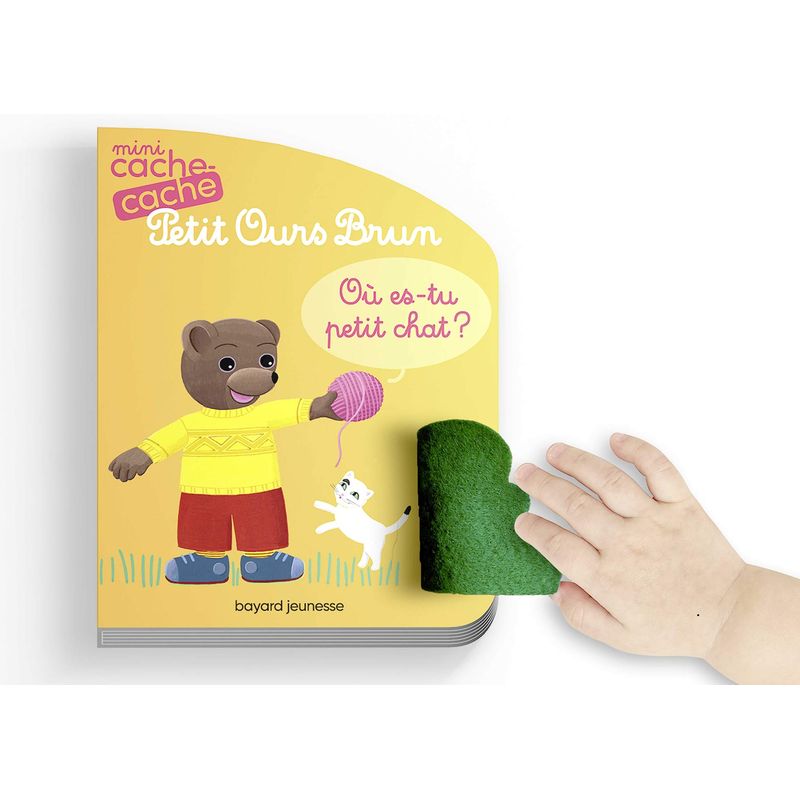 Mini Cache-Cache Petit Ours Brun - Ou Es-Tu Petit Chat ? | Jomla.ae