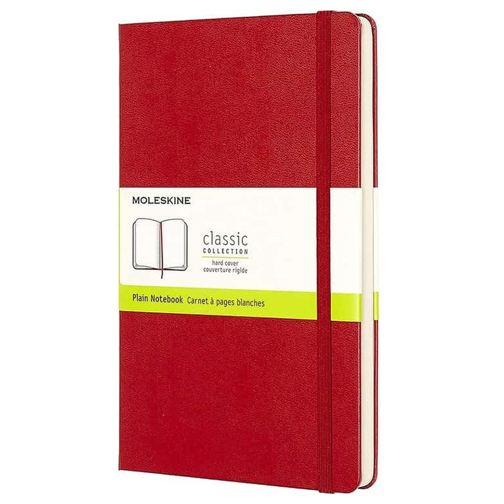 Order Moleskine - Classic Large Ruled Hard Cover Notebook - Scarlet Red ...