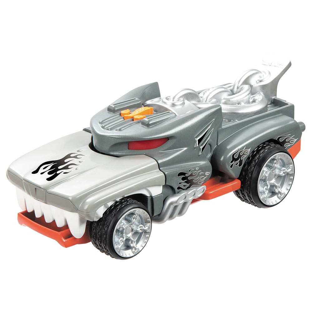 Order Mondo - Hot Wheels Light & Sound Monster Car - Grey Now! | Jomla.ae