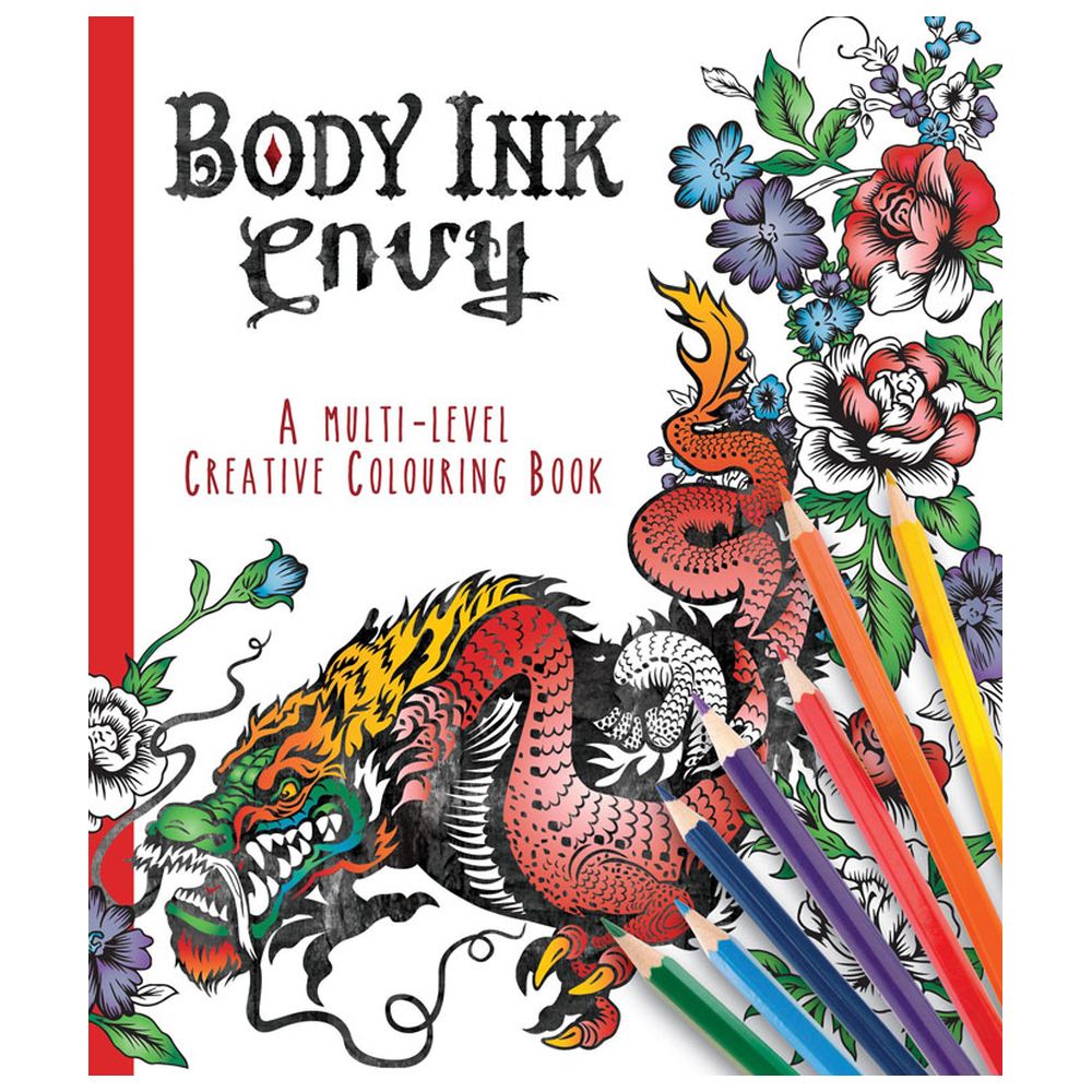 Order Multi level Body Ink Envy Colouring Book Now! | Jomla.ae