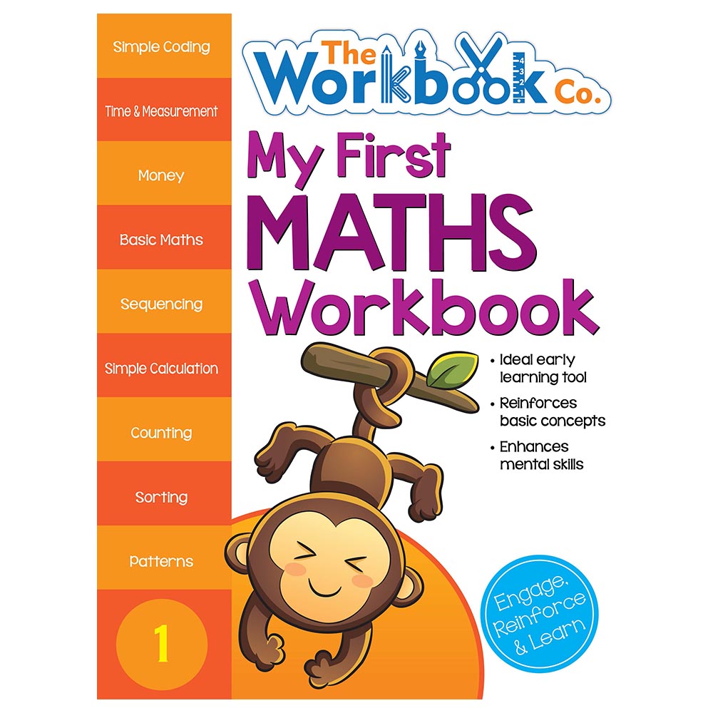 My Beginner Maths Workbook - "1" | Jomla.ae