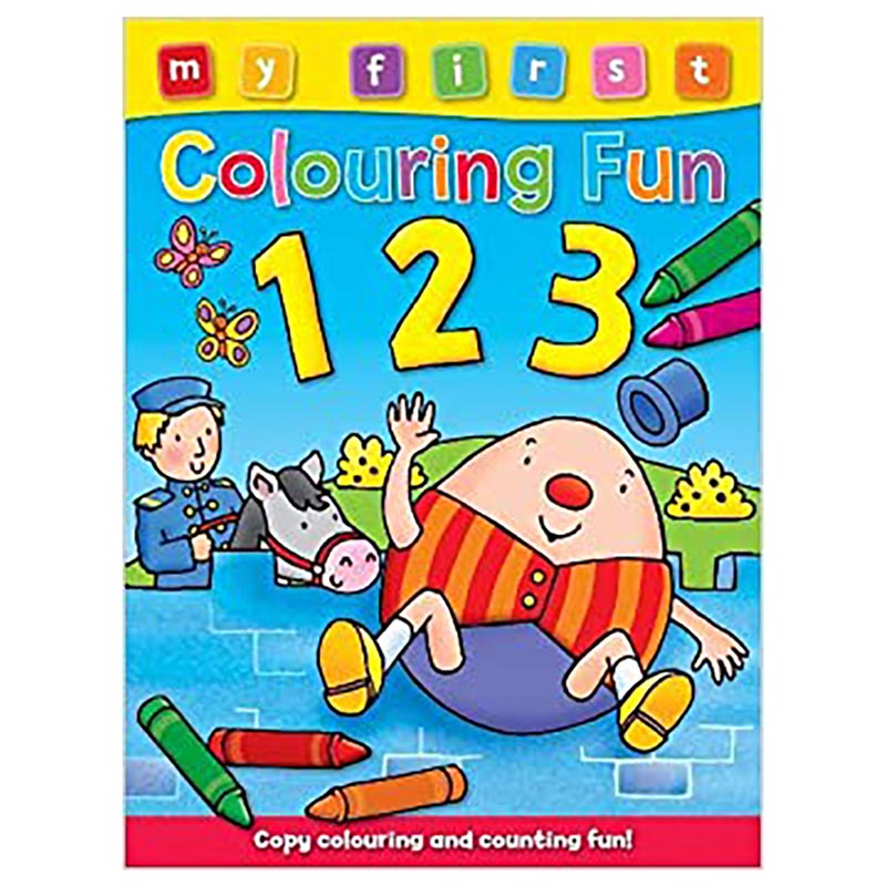Order My First Colouring Fun 123 - Book Now! | Jomla.ae