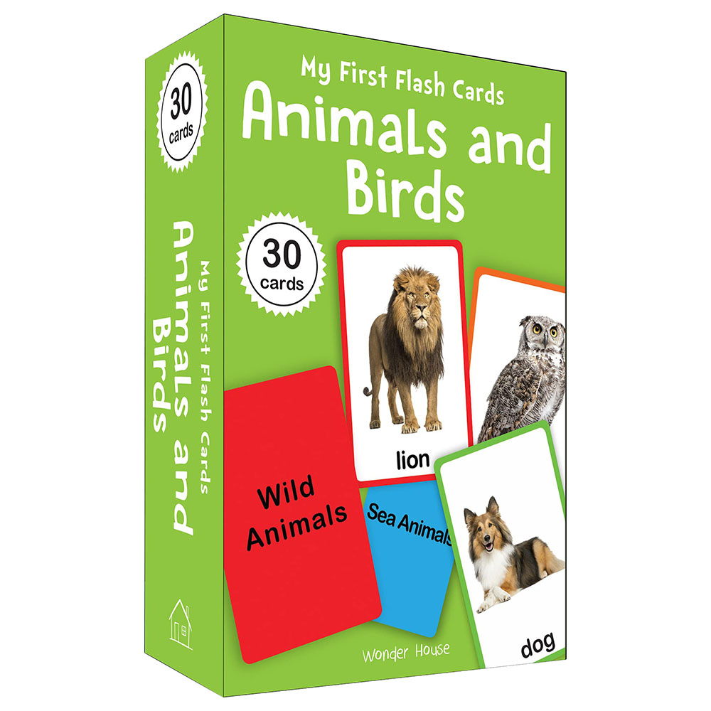 Order My First Flash Cards: Animal & Birds Now! | Jomla.ae