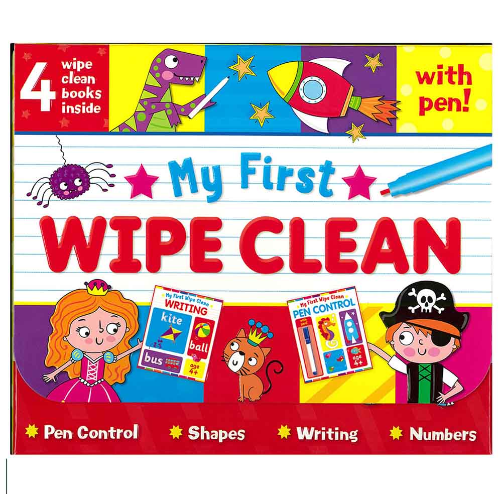 Order My First Wipe Clean: Books With Pen Now! | Jomla.ae