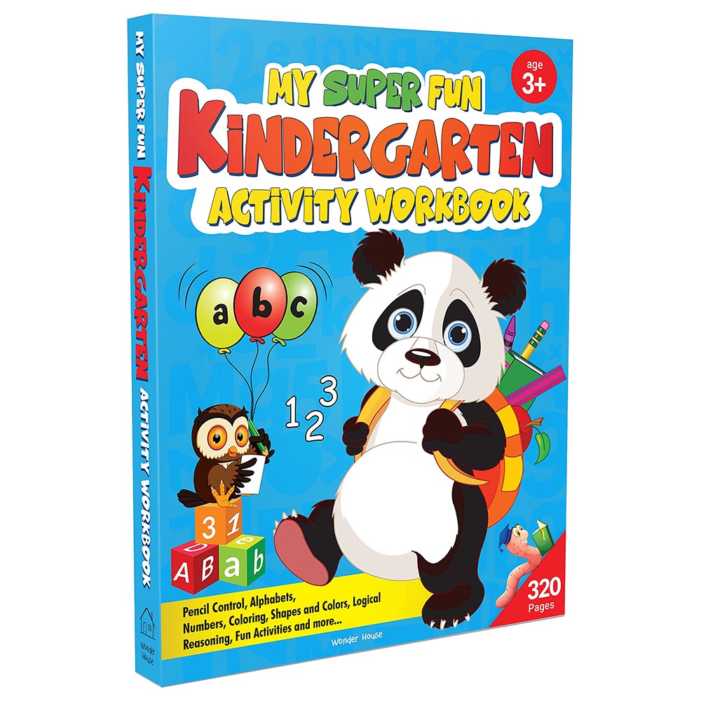 Order My Super Fun Kindergarten Activity Workbook Now! | Jomla.ae