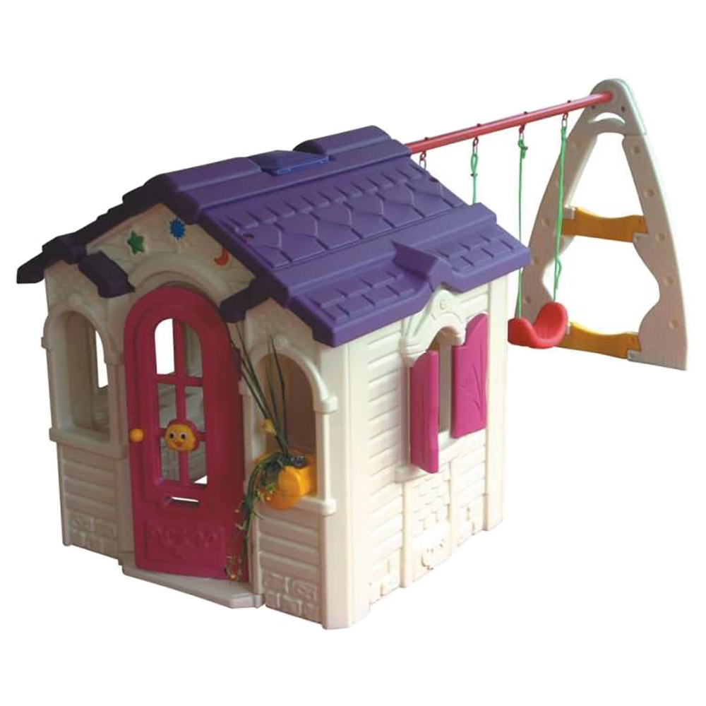 Order Myts - Mega Kids Farm Hut With Swing Now! | Jomla.ae