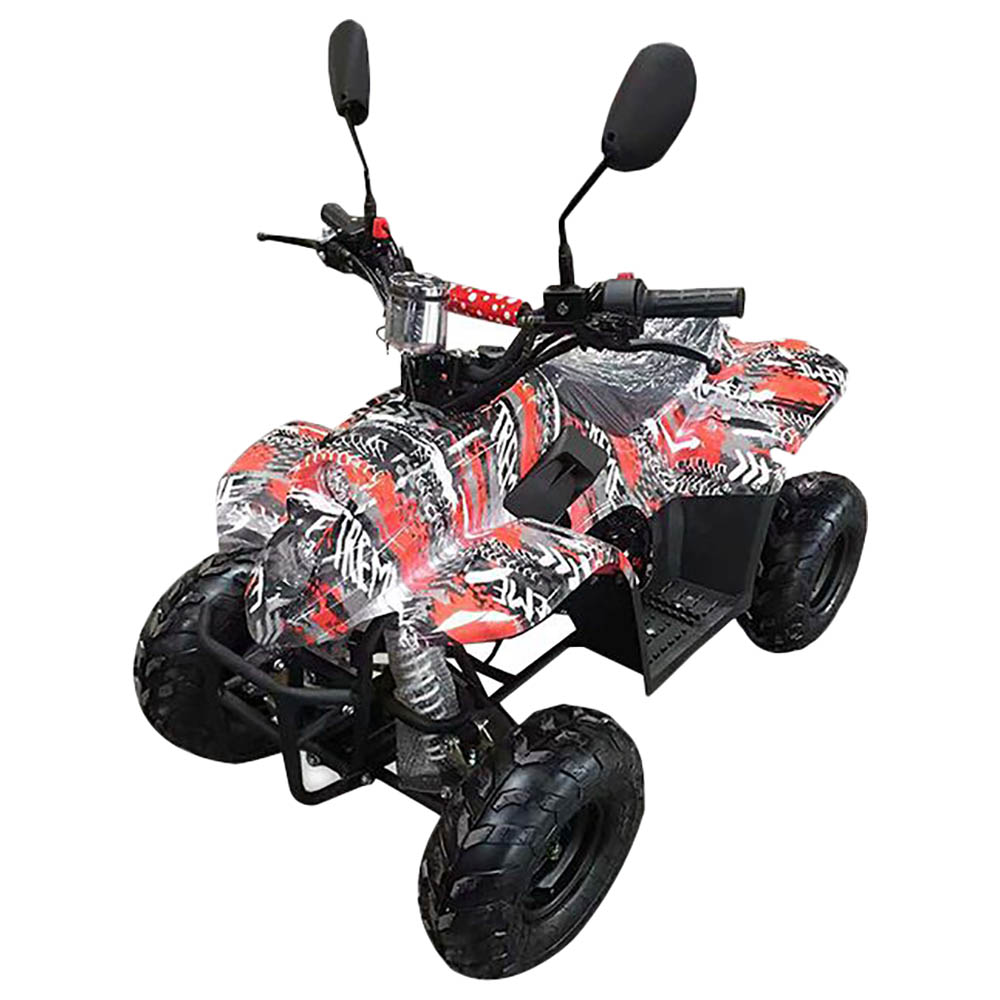 Order Myts - Off Road 110cc Quad Bike Camouflage Black/Red Now! | Jomla.ae