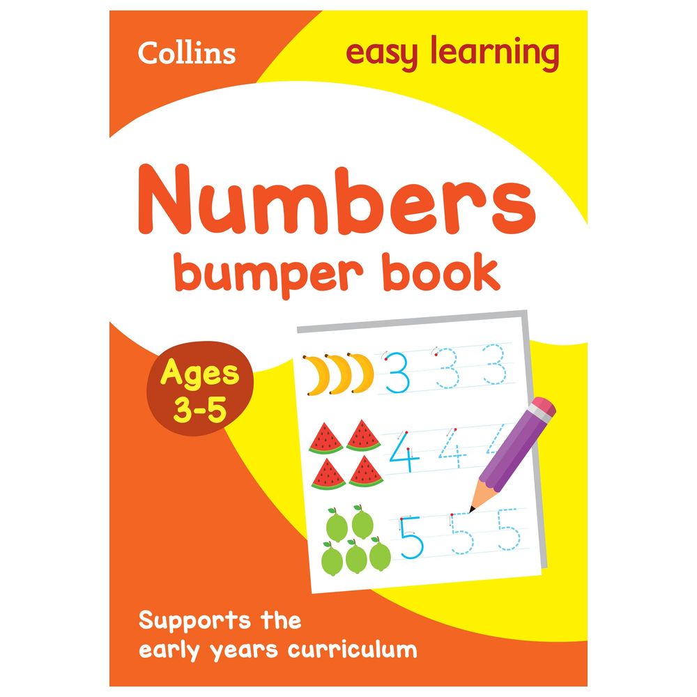 Order Numbers Bumper Book Ages 3-5 Now! | Jomla.ae