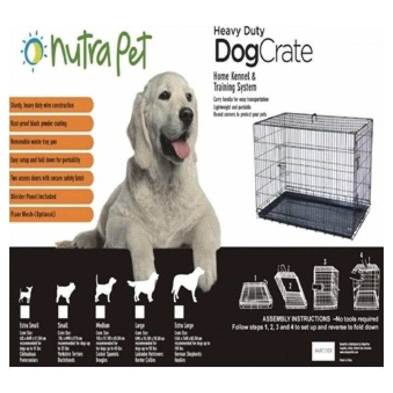 Order NutraPet - Double Door w/ Divider Large Now! | Jomla.ae