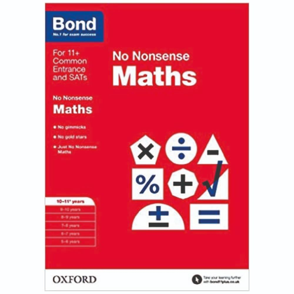 Oxford Books - New Bond No Nonsense Maths (10-11) | Jomla.ae