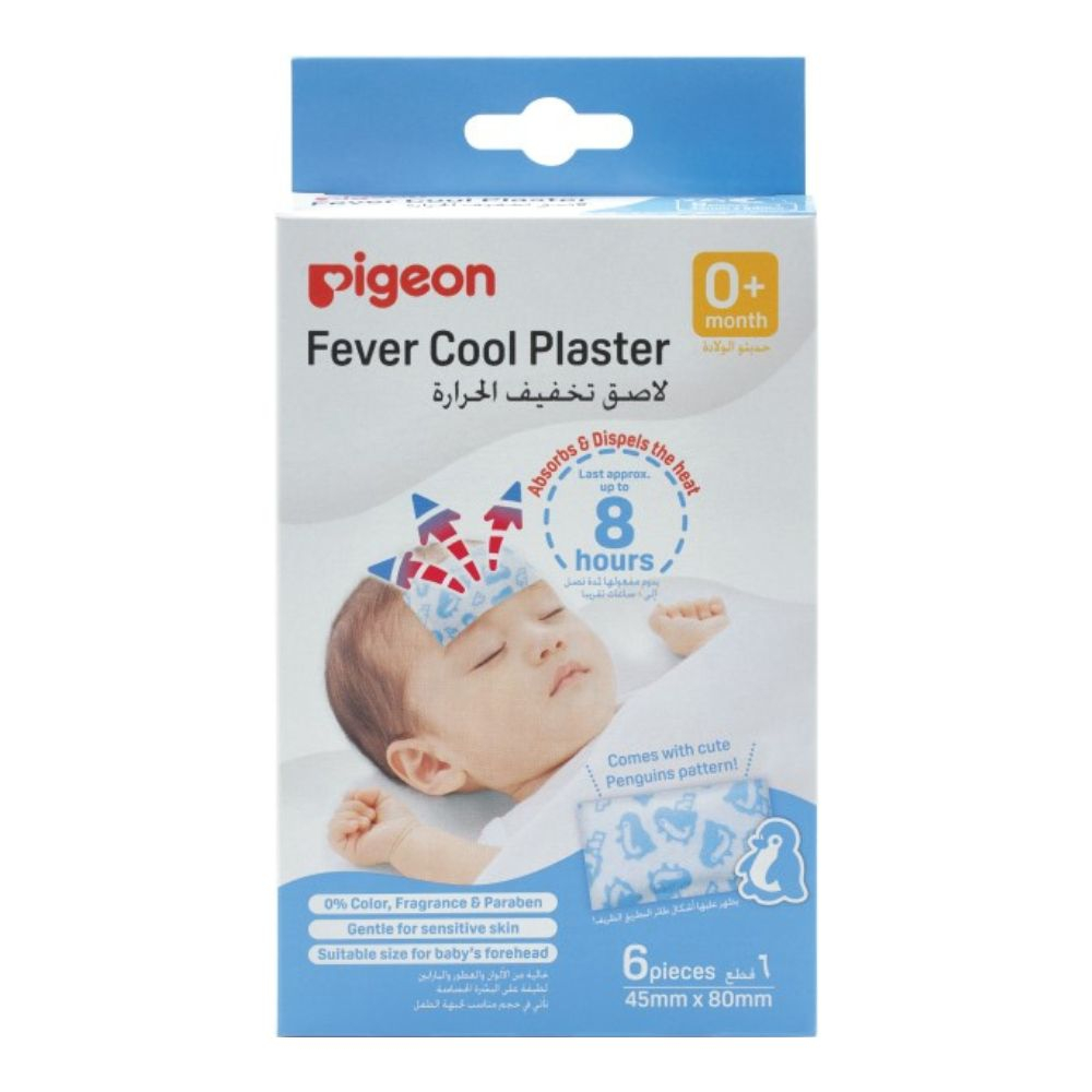 Order Pigeon - Fever Cool Plaster For Baby's Forehead 6pc 15841 Now ...