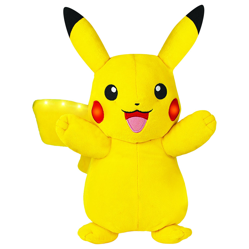 Order Pokemon - Feature Deluxe Plush Pikachu - 10-Inch Now! | Jomla.ae