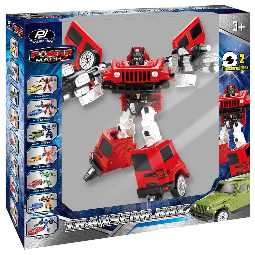 Order Power Joy - Power Mach Transfor Box 1pc - Assorted Now! | Jomla.ae