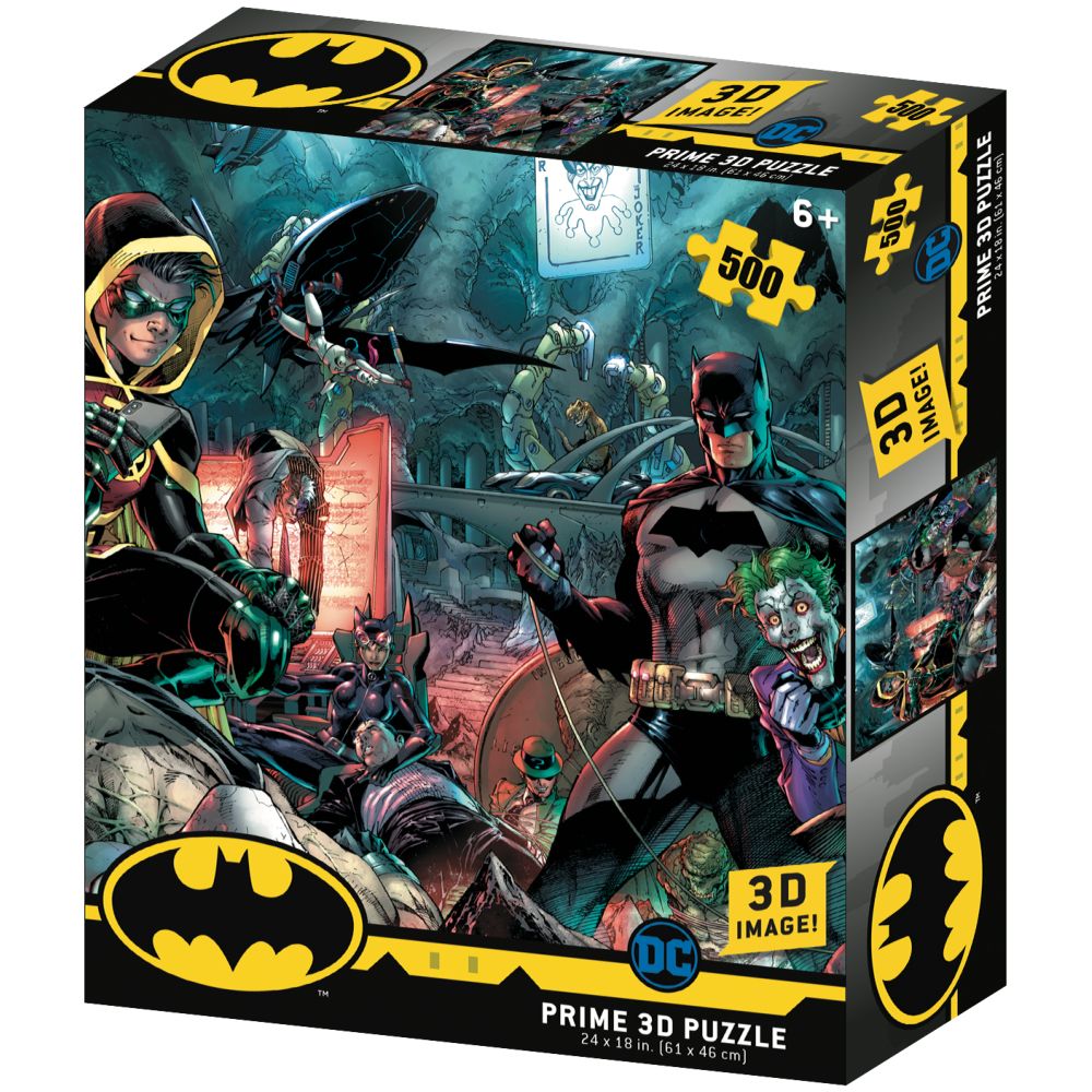 Order Prime 3D - DC Comics - Batman and Robin 500pcs Puzzle Now! | Jomla.ae