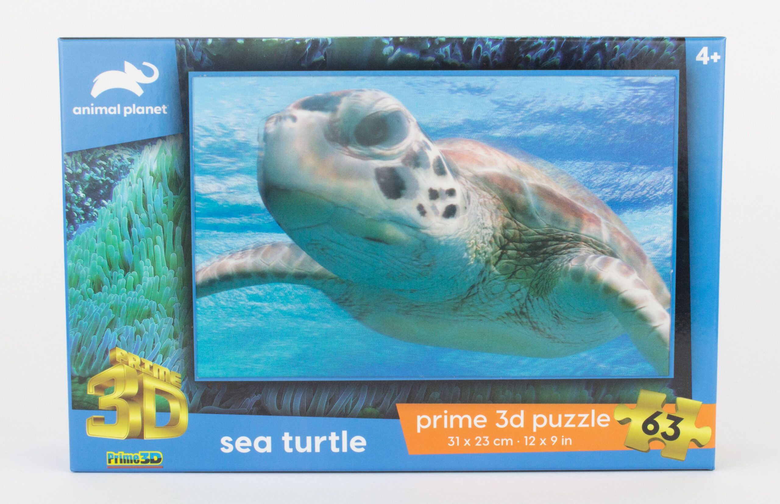 Prime3D - Sea Turtle 3D Puzzle - 63 Pcs | Jomla.ae