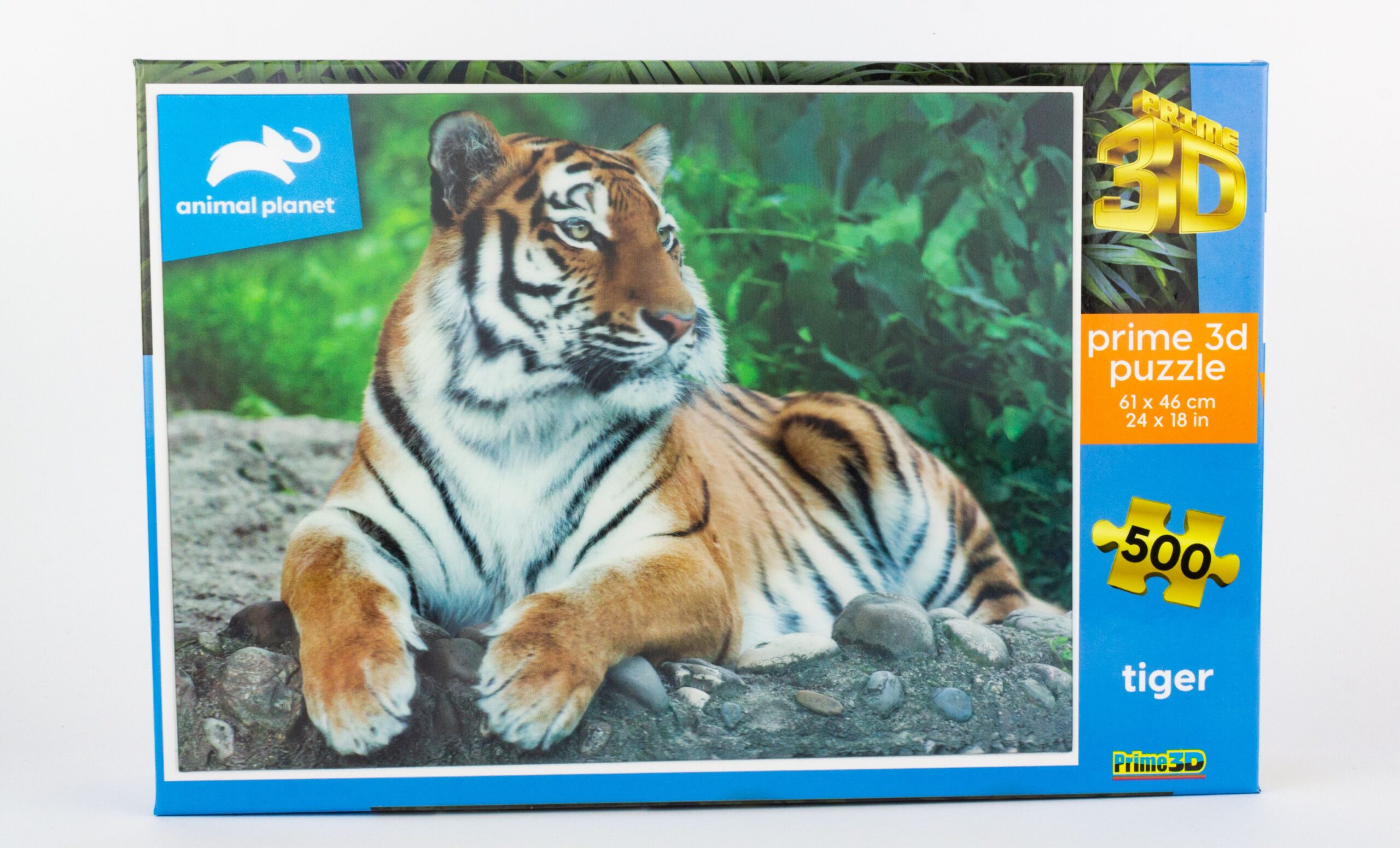 Prime3D - Tiger 3D Puzzle - 500 Pcs | Jomla.ae