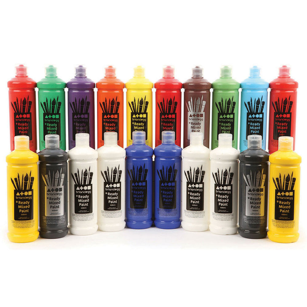 Ready Mixed Paint Standard colors Asstd 20 x 600 ml | Jomla.ae