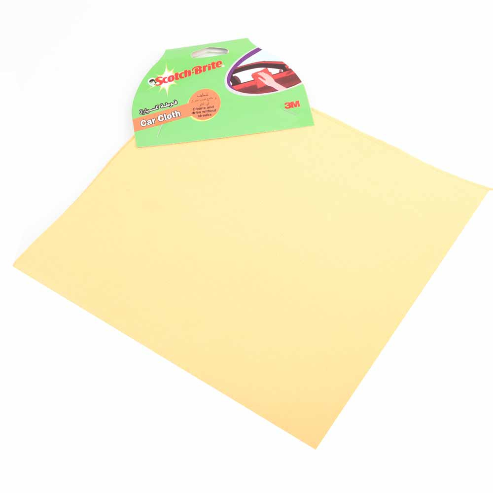Scotch Brite - Car Cloth - Orange | Jomla.ae