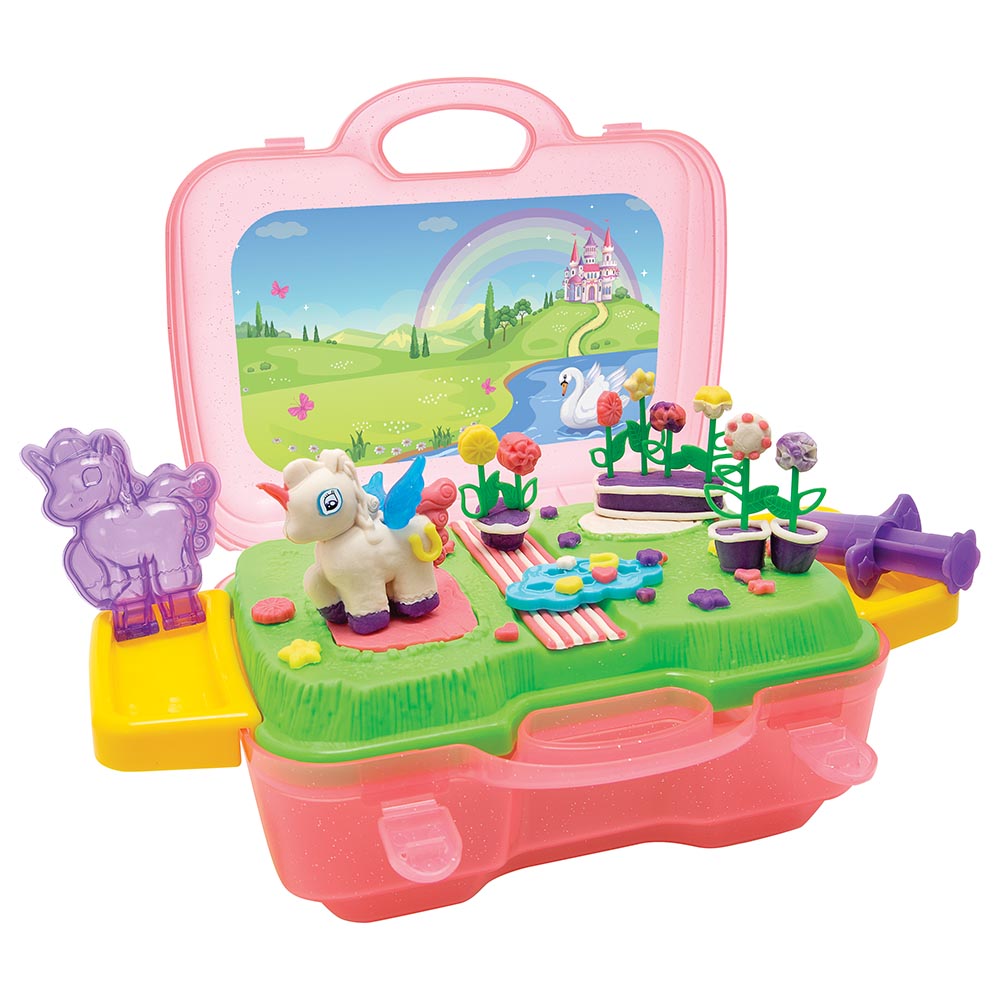 Order Simba - Art & Fun Dough Set - Unicorn In Case Now! | Jomla.ae