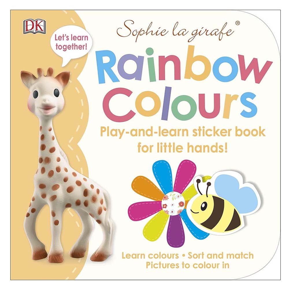 Order Sophie la girafe Rainbow Colours: Play-and-learn Sticker Book for ...