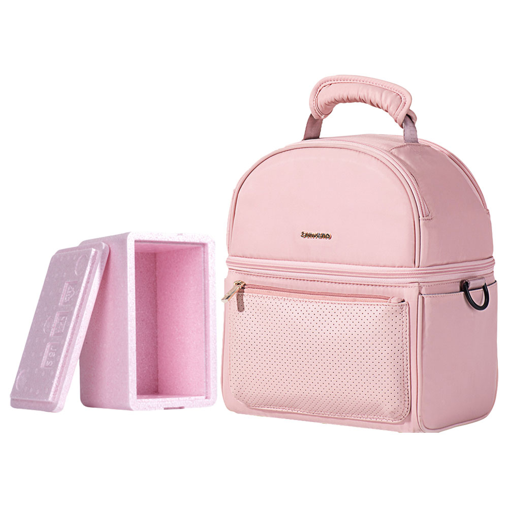Order Sunveno - Insulated Lunch Bag wt Thermo Box - Pink Now! | Jomla.ae