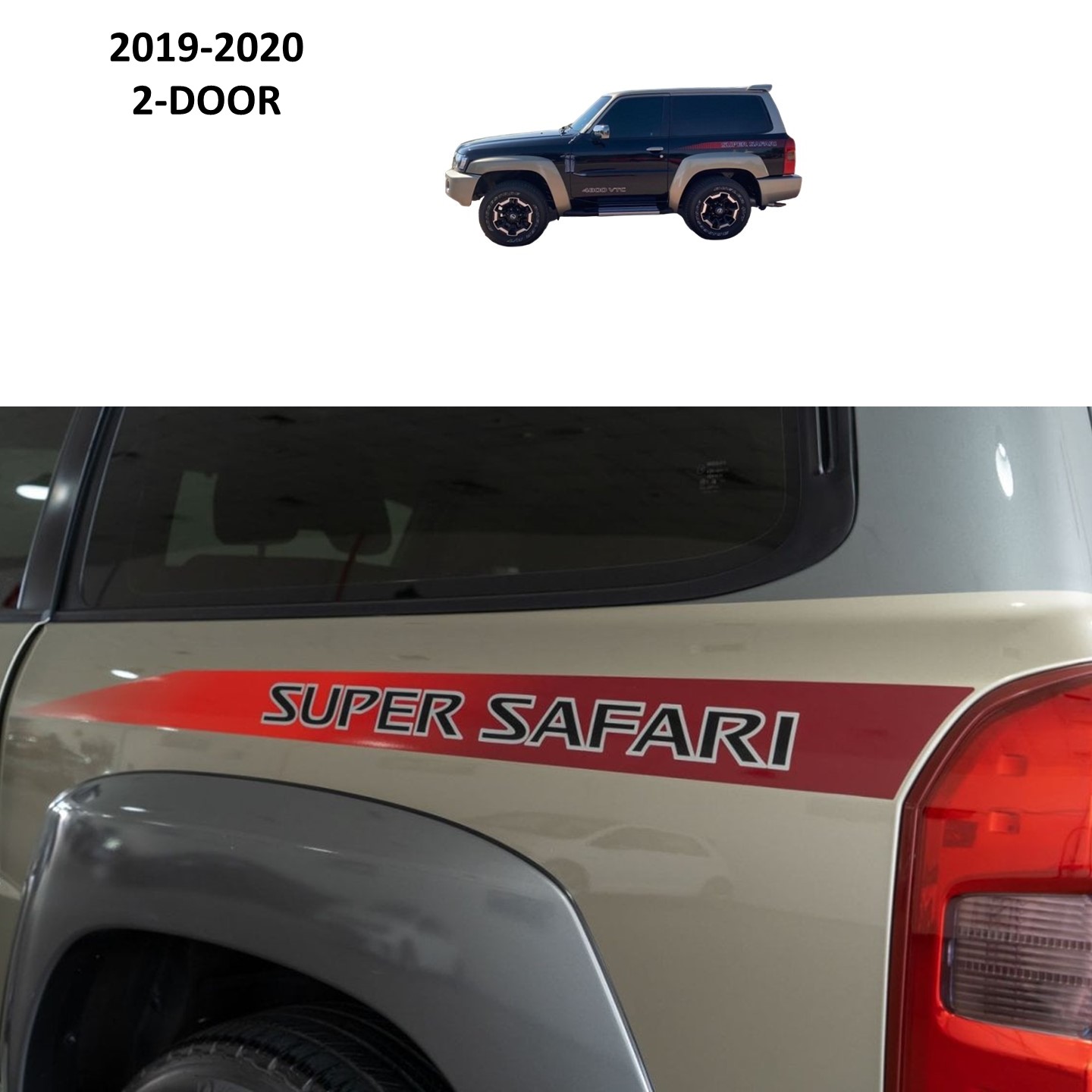 Order Super Safari SWB 2019 2020 Side Stripe - Nissan Patrol Y61 VTC GU ...