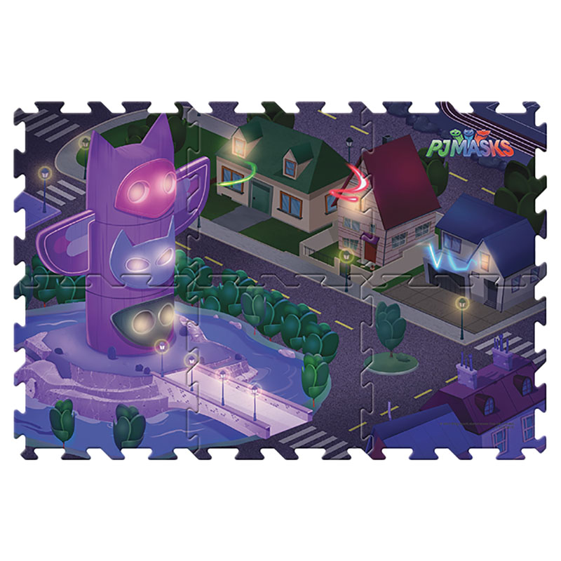 Order TCG - PJ Masks - 6pcs Tile Megamat Now! | Jomla.ae