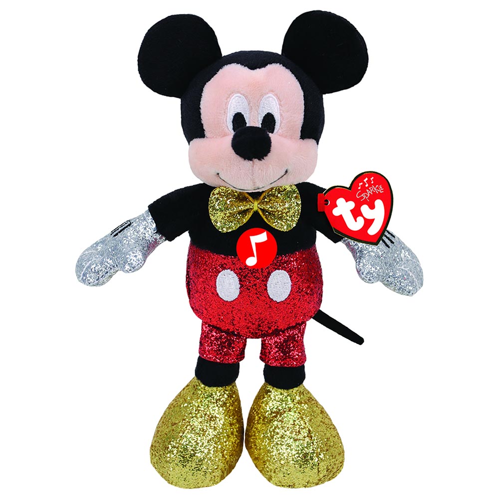 Order TY - Disney Mickey w/ Sound - Regular - Sparkle Red Now! | Jomla.ae
