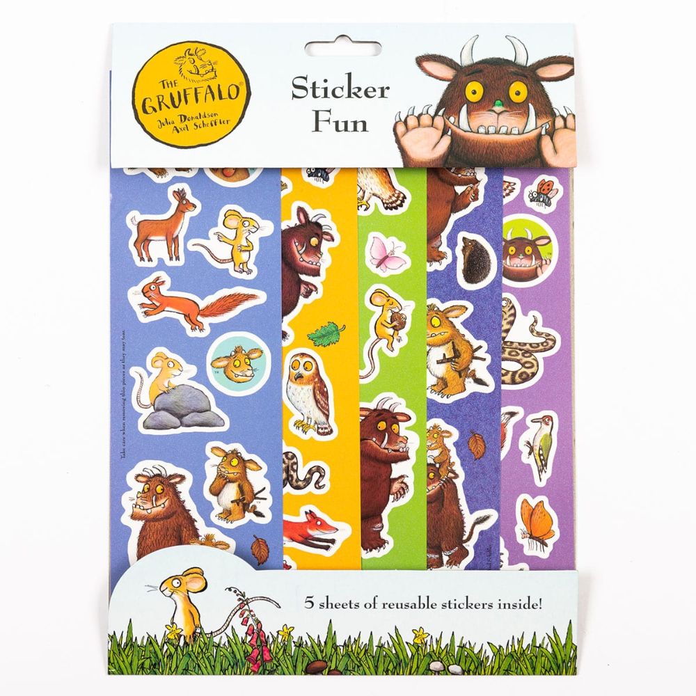 The Gruffalo Sticker Fun By Julia Donaldson Axel Scheffier | Jomla.ae