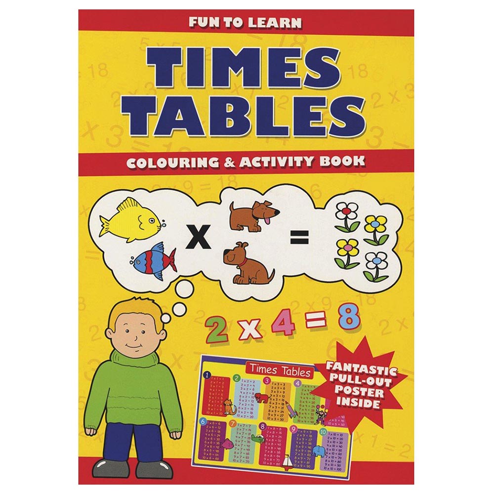 Times Table Counting & Activity Book | Jomla.ae