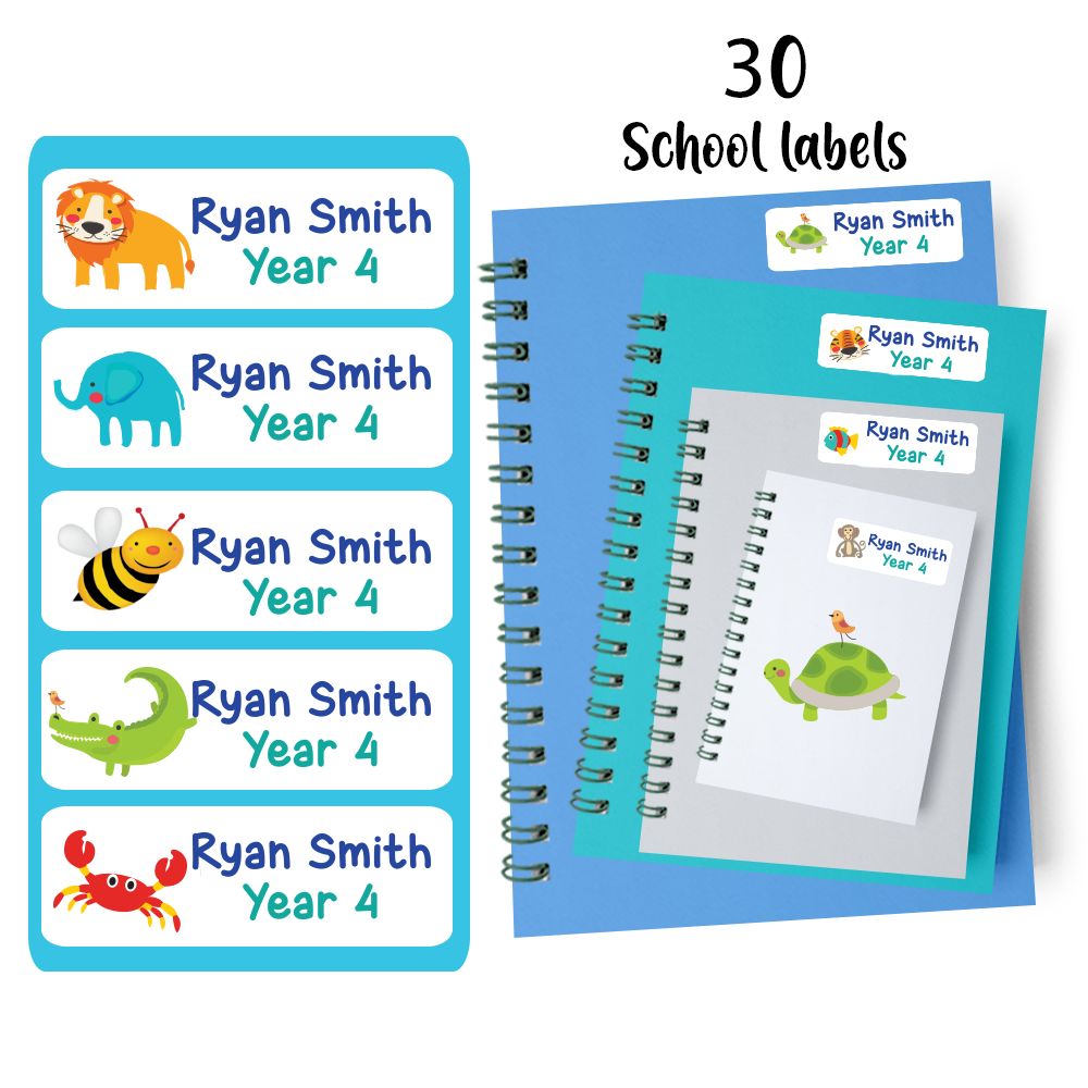 Twinkle Hands - Personalized Book Labels Animals Theme | Jomla.ae