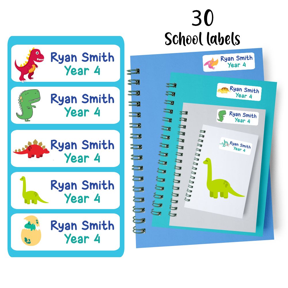 Twinkle Hands - Personalized Book Labels Dinosaurs Theme | Jomla.ae