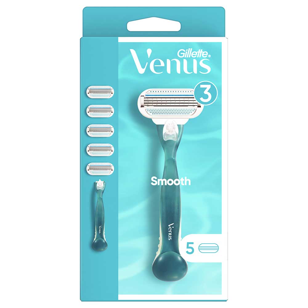 Order Venus - Smooth Razor Handle with Blade - Blue Now! | Jomla.ae