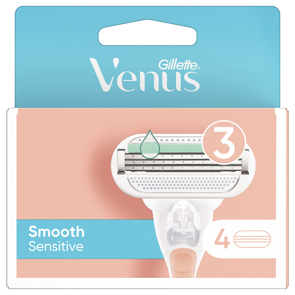Order Venus - Smooth Sensitive Razor Refills with 4 Blade - Pink Now ...