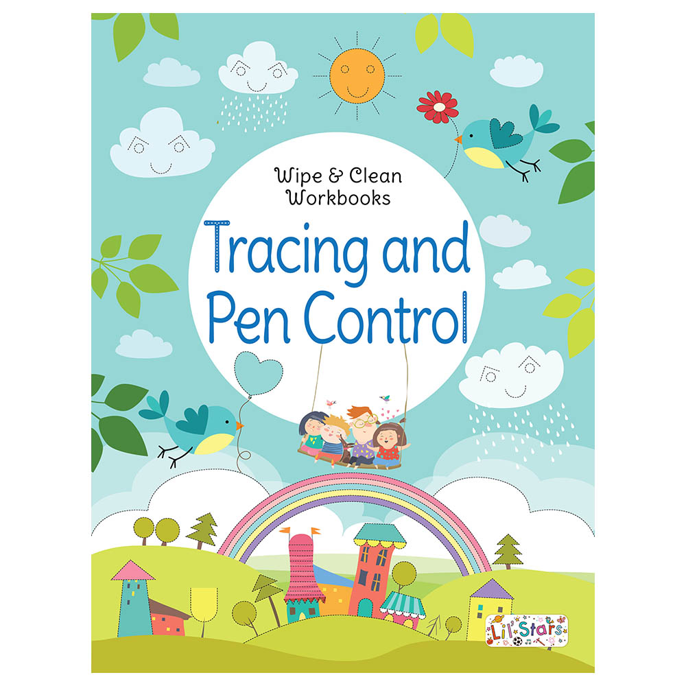 Order Wipe & Clean Workbook Tracing & Pen Control Now! | Jomla.ae