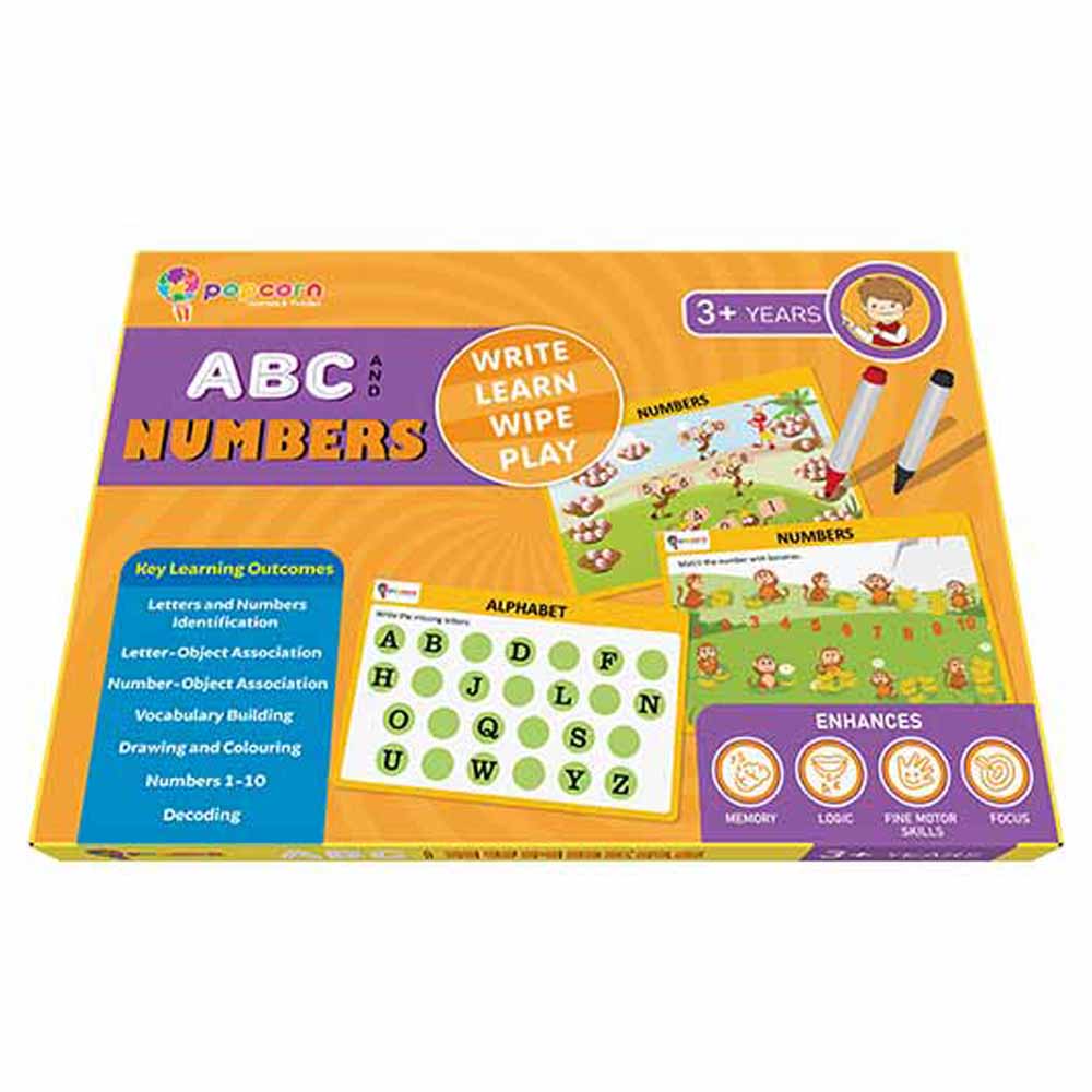 Order Write Learn Wipe Play ABC Numbers Now! | Jomla.ae