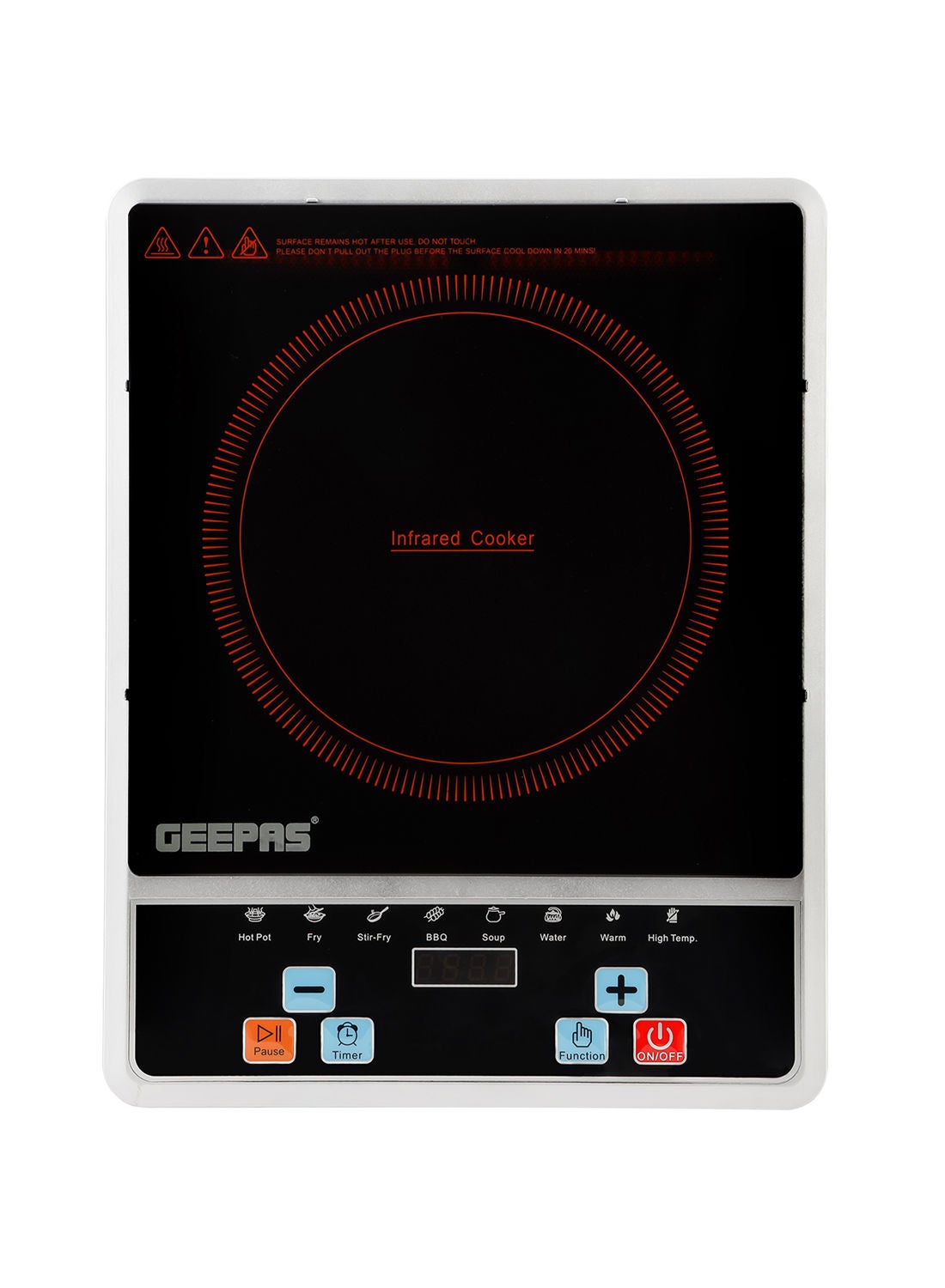 Order Geepas Digital Infrared Cooker Infrared Burner With 10 Level ...