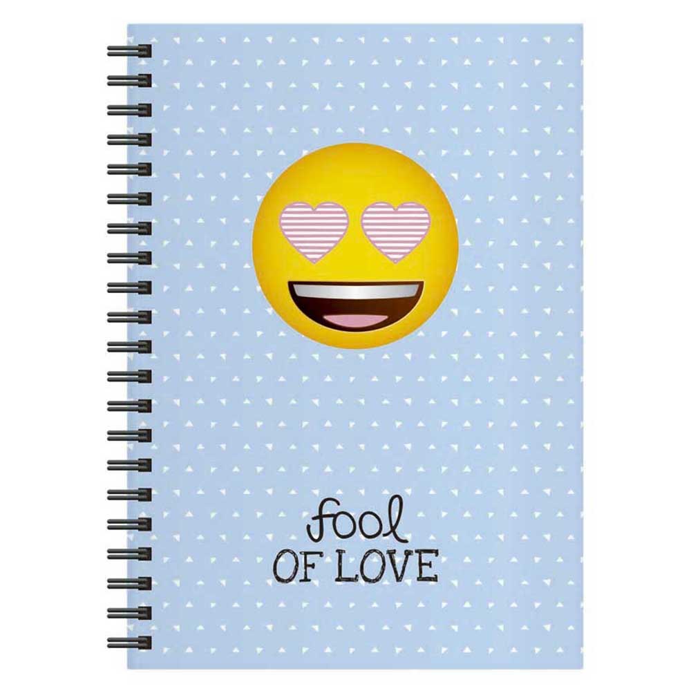 emoji - Fool of Love A4 Notebook | Jomla.ae