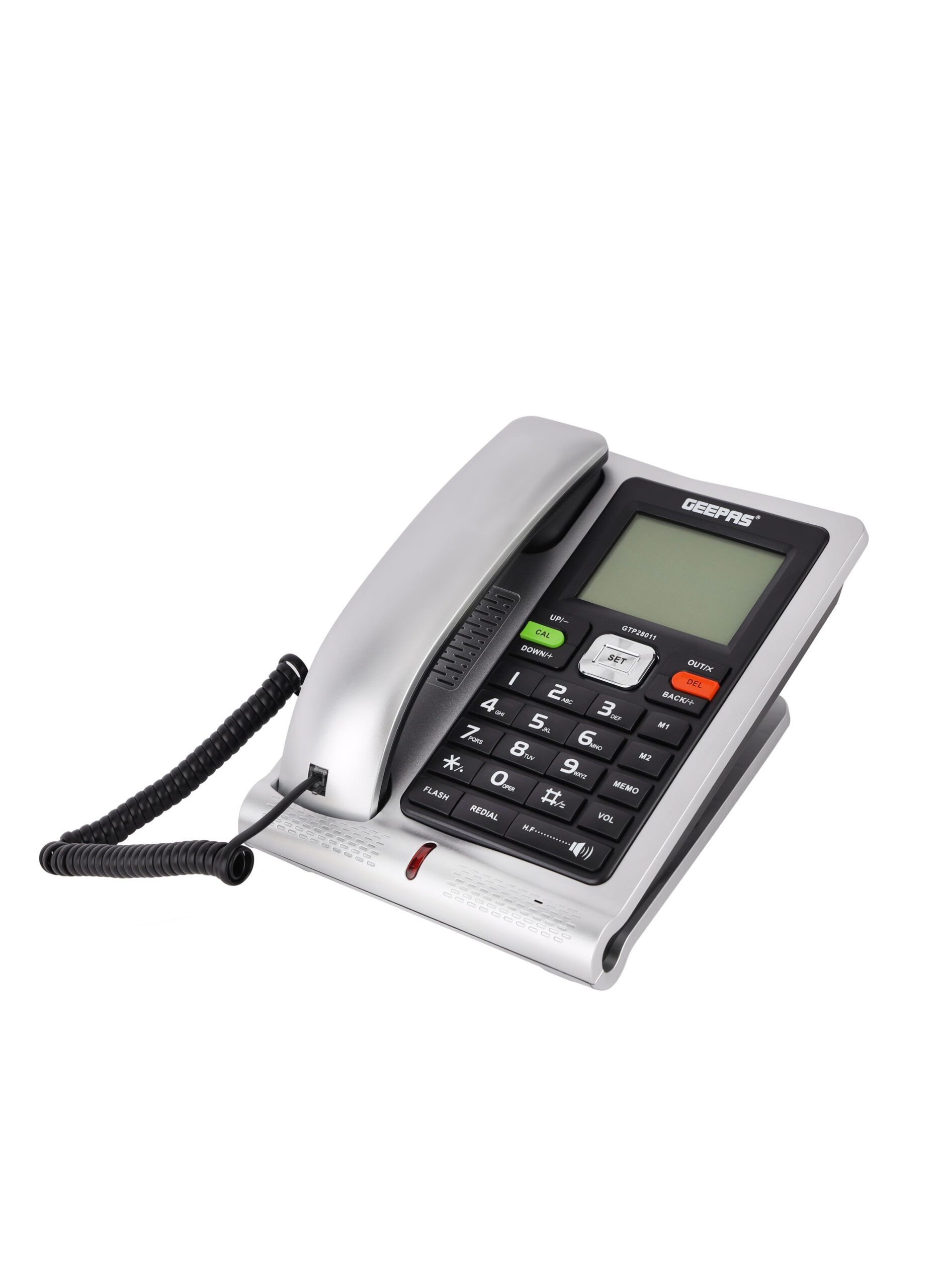 Geepas Executive Telephone With Caller Id Gtp2801, With 16-Digit Lcd ...