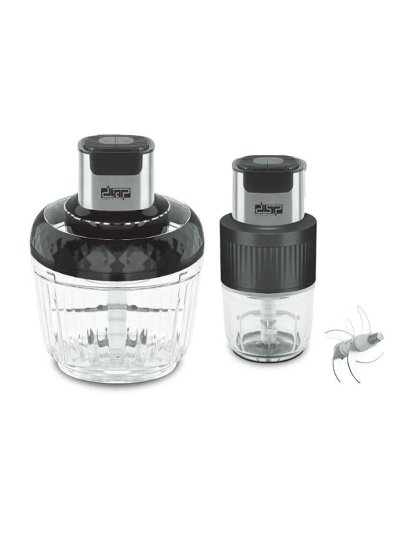 Order Dsp Professional 300W 2.5L 2 in 1 Food Chopper with 0.3L Garlic ...