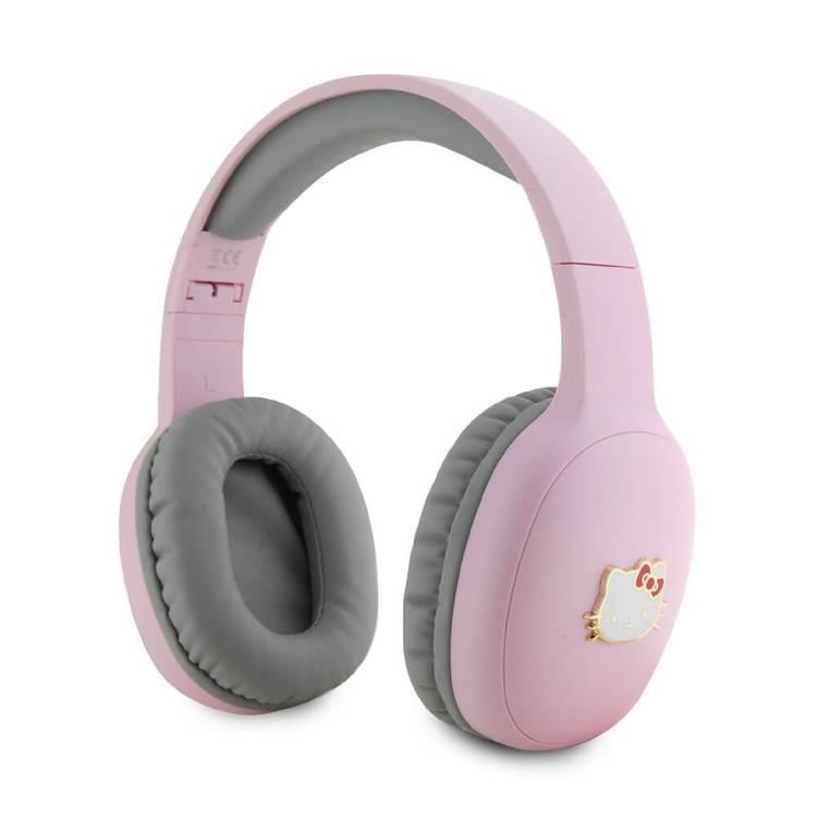 Order Hello Kitty Bluetooth Headphones Metal Logo Oval Shape - Pink ...