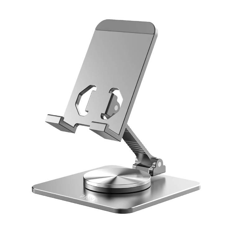 Pawa 360 Rotatble Stand for Mobile & Tablet - Grey | Jomla.ae