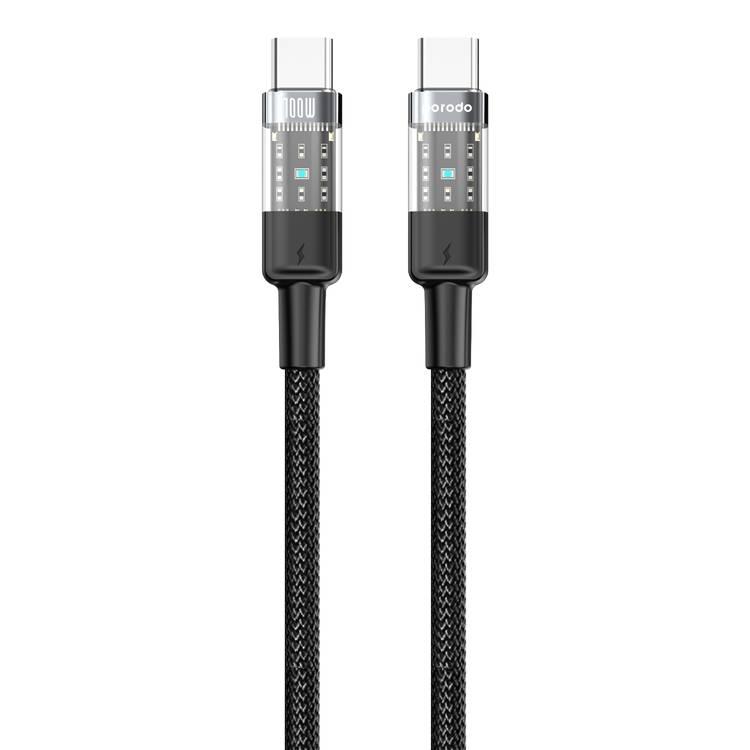 Order Porodo Fast Charging Cable with USB-C to USB-C Connector, PD100W ...