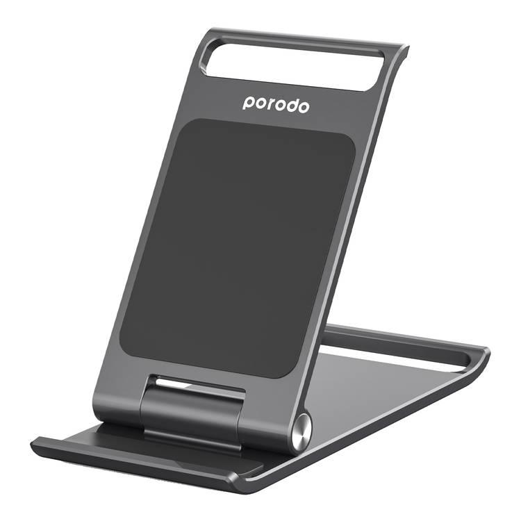 Order Porodo Foldable Mobile Stand with Aluminum Alloy Material - Grey ...