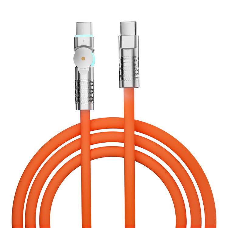 Order Porodo Single Head Rotating Cable with Type- C to Type- C ...