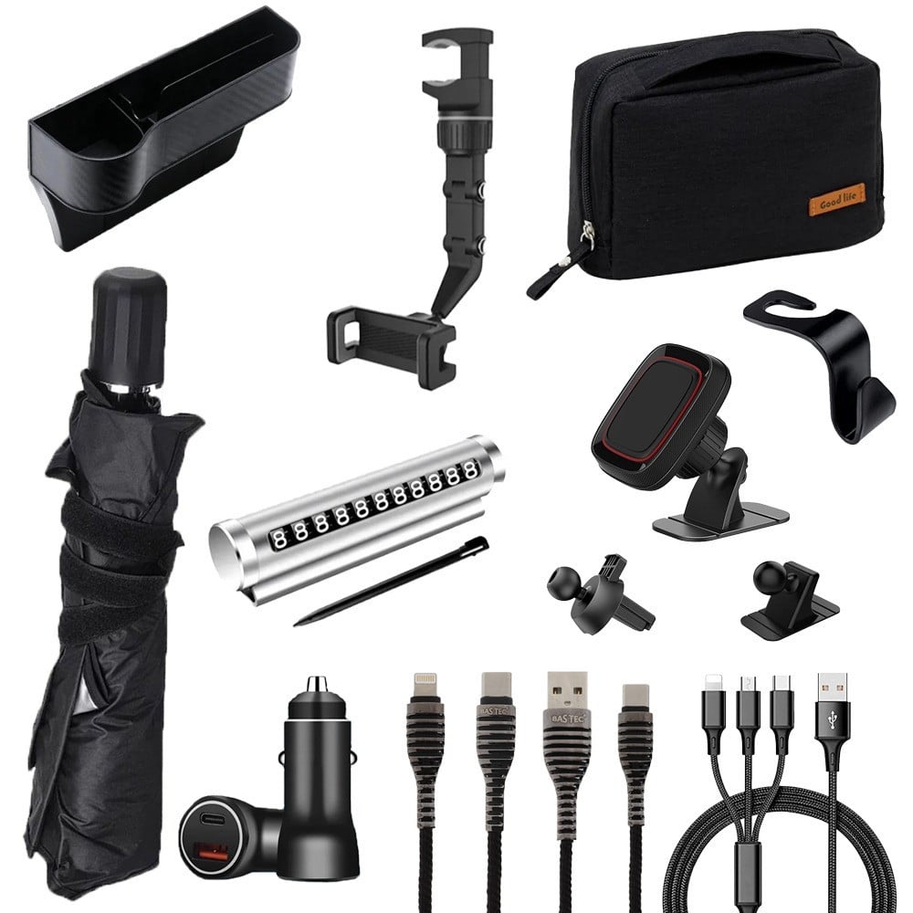 Bastec 12 in 1 Car Package Special Collection Bc1712 | Jomla.ae