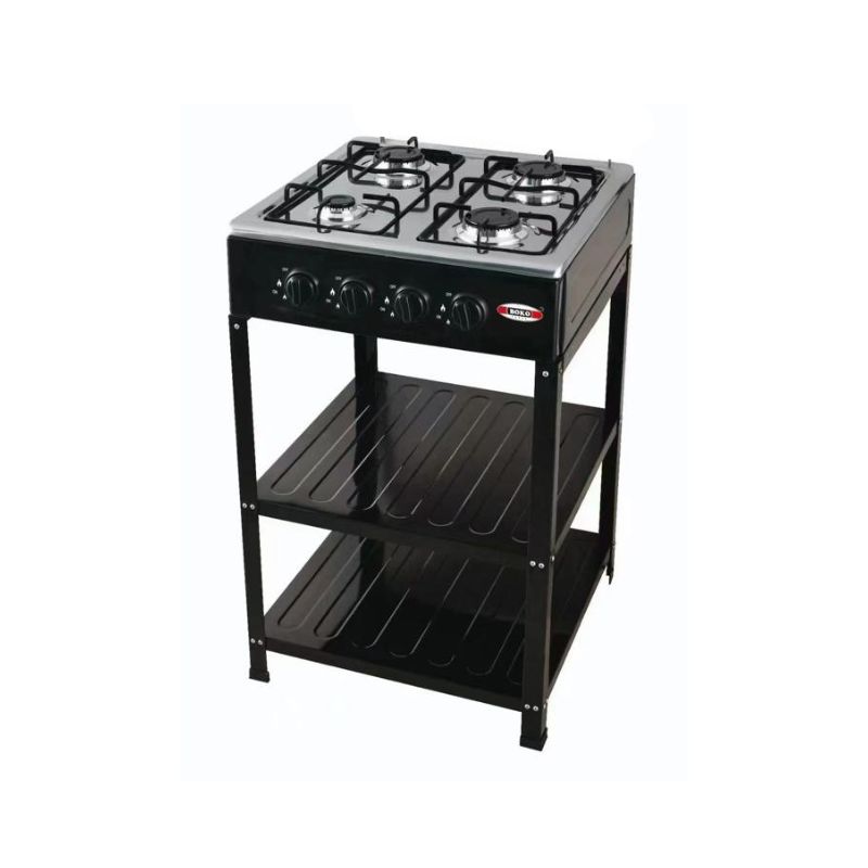 Order Boko GL-004 Gas Stove with 4 Burners and 2 Storage Shelves Now ...